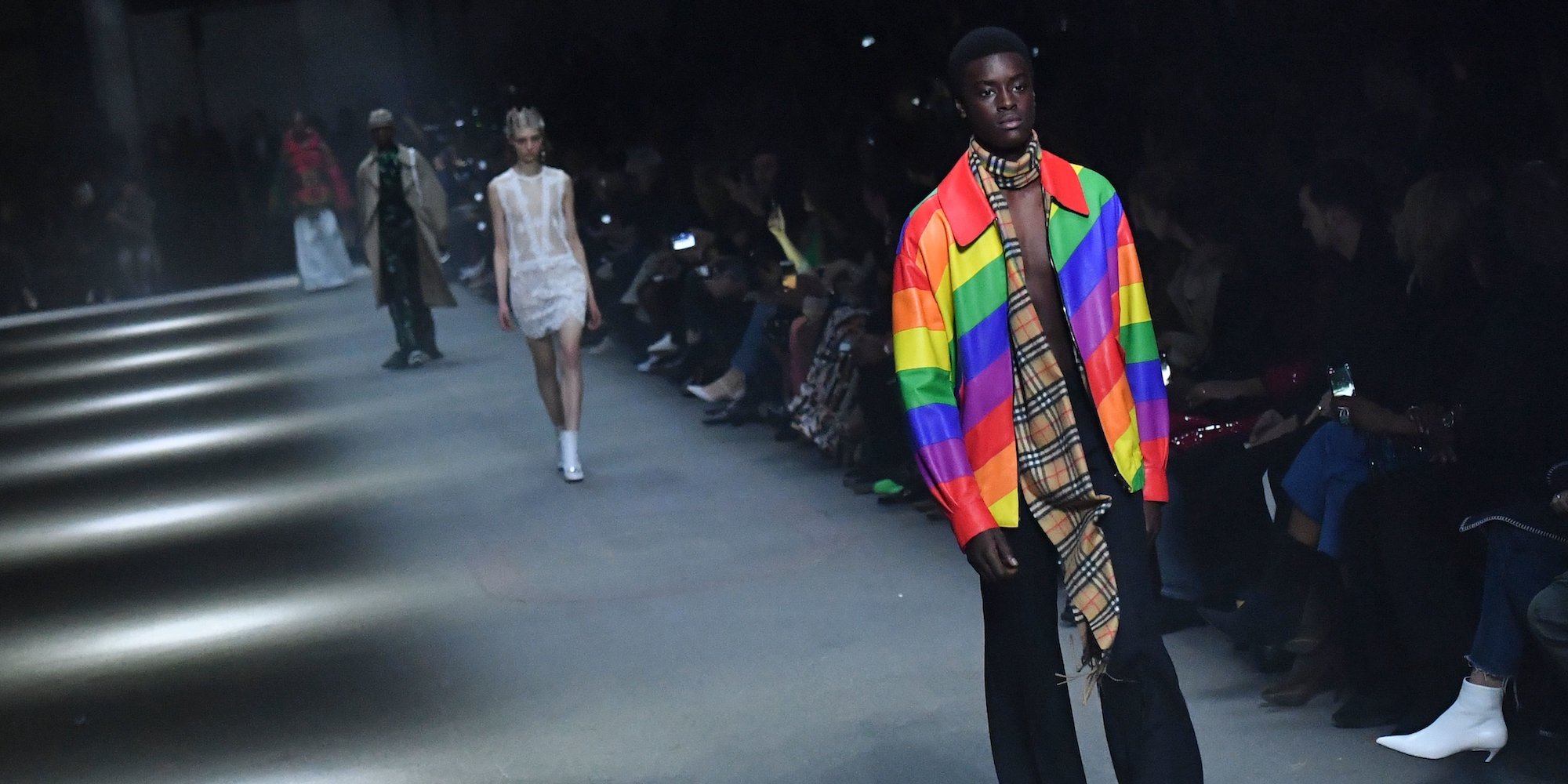 Saturday’s Burberry Runway Show in London Was an LGBTQ Game-Changer ...