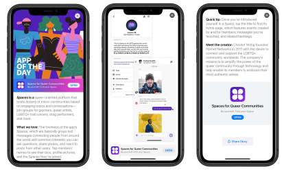 Apple Features SPACES as ‘App of the Day’ | Hornet, the Queer Social ...